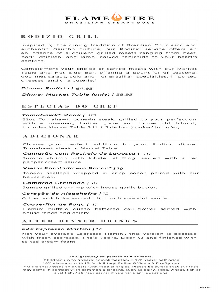 Folsom Menu February 2024 | PDF