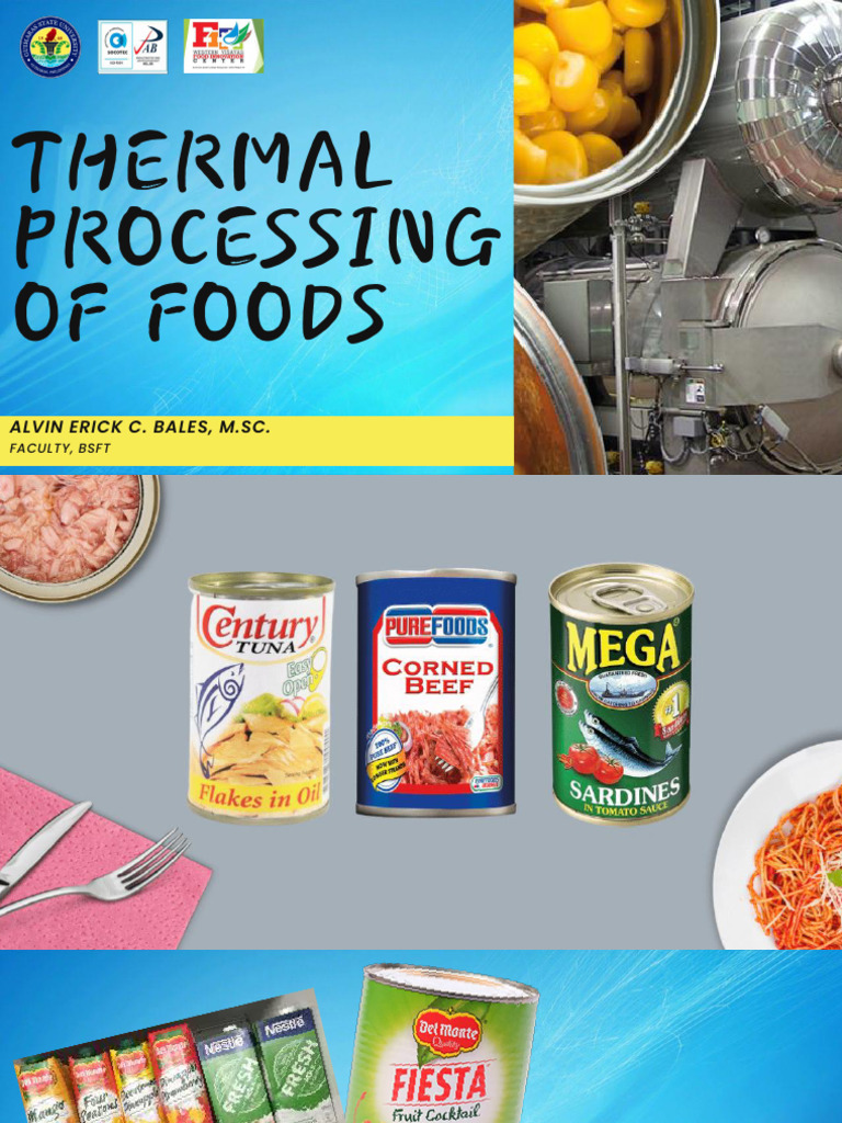 Thermally Processed Foods | PDF | Steam | Cooking, Food & Wine
