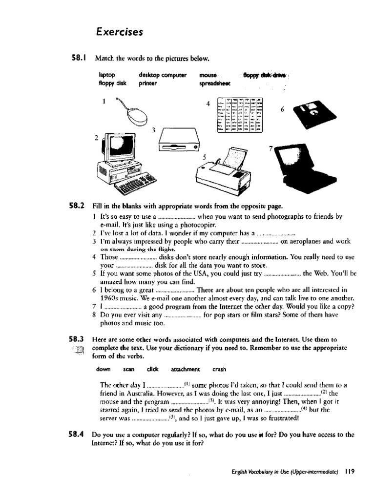 Vocab Upper Computer and Internet | PDF
