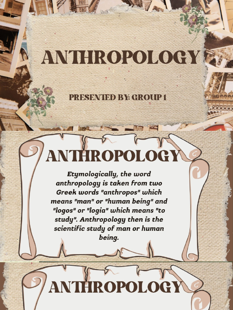 ANTHROPOLOGY | PDF | Lifestyle