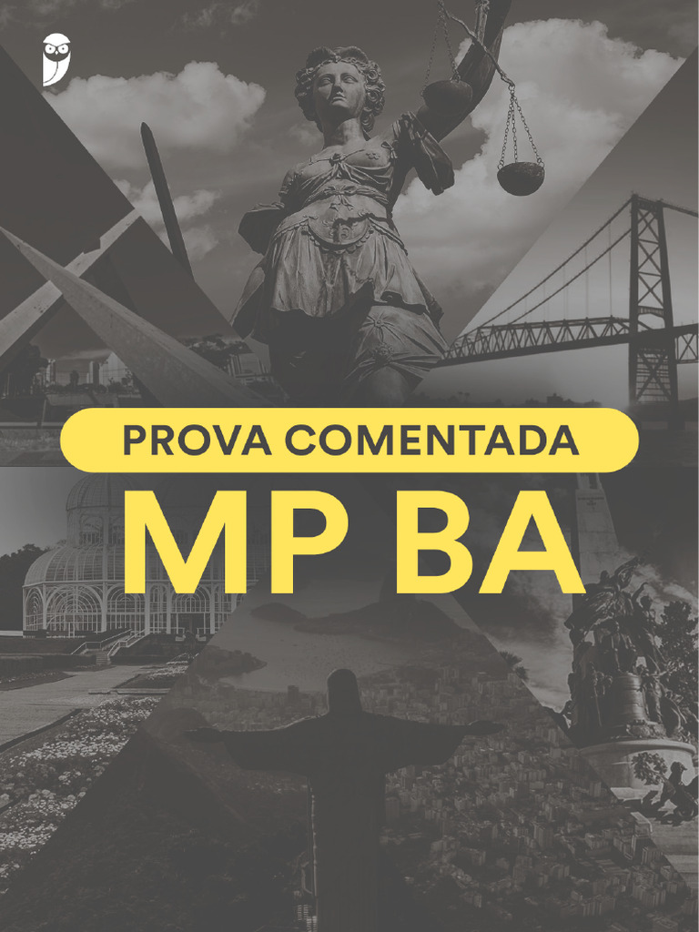 Prova Comentada MP BA | PDF