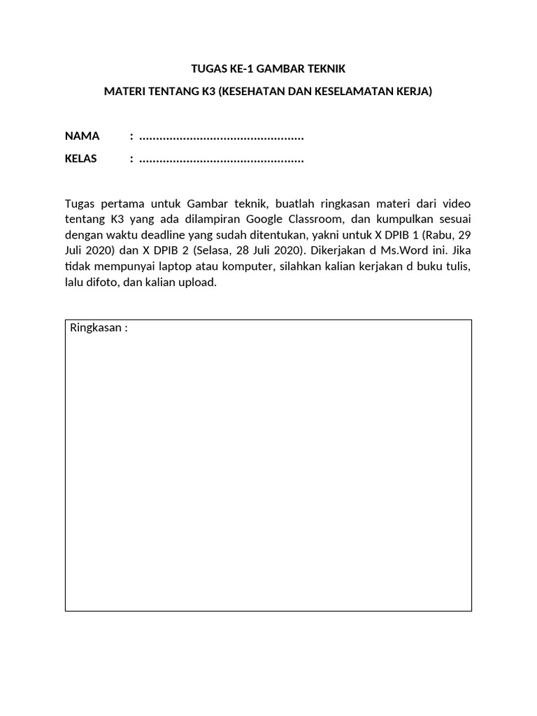Tugas Ke 1 Gamtek | PDF