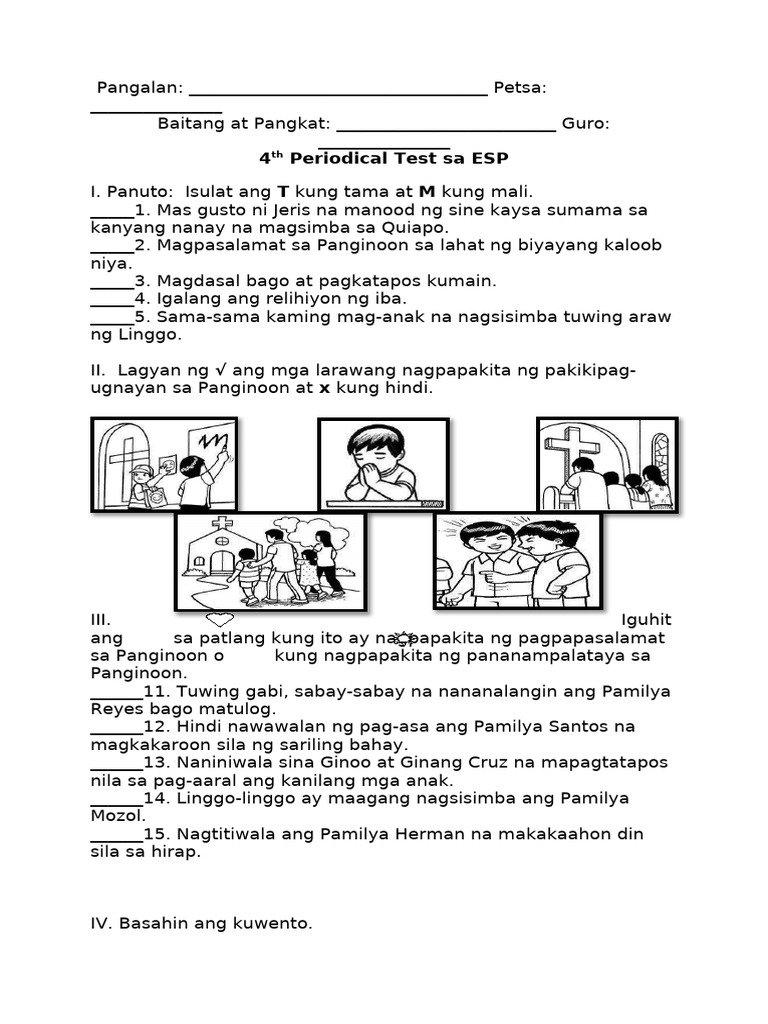 PT_ESP-1-Q4-V1 | PDF