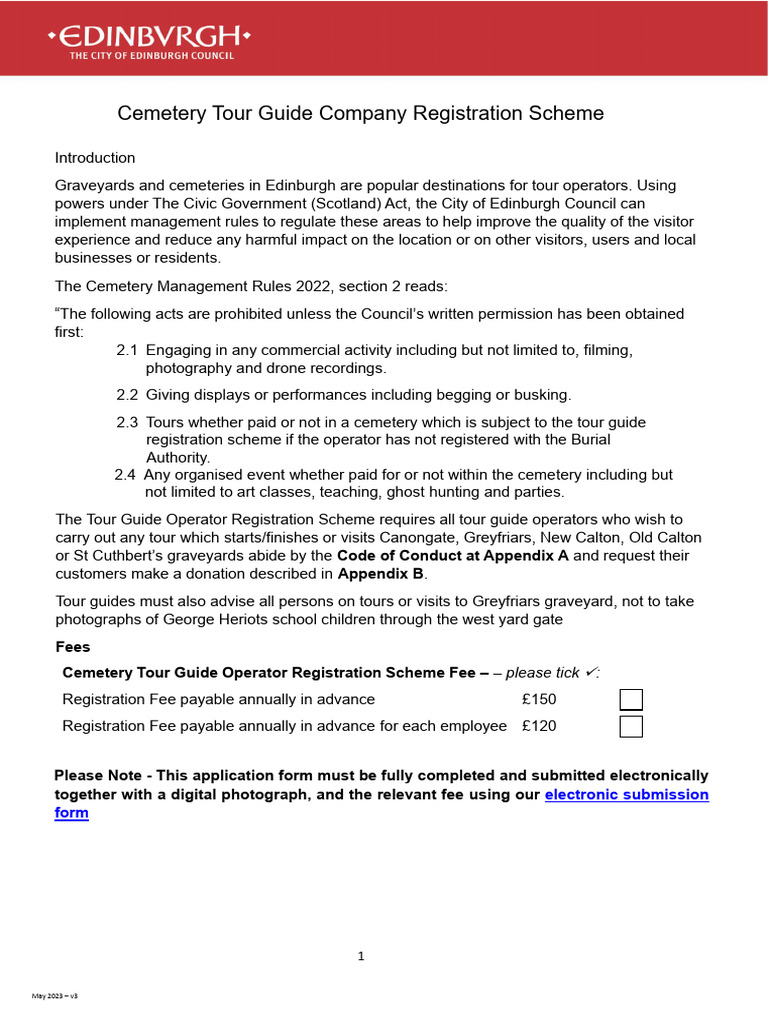 Cemetery Tour Guide Operator Registration Scheme. (Jacoba) v3.1pdf ...