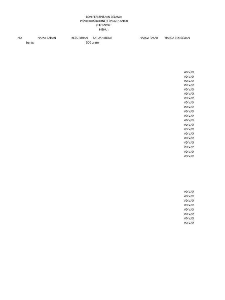 Rekap Bon Praktikum 6 (Gout) 2 | PDF