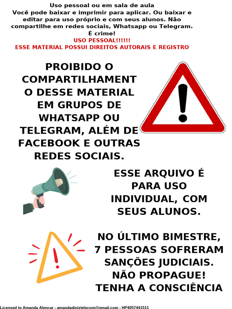 Atividade PCD 8 Ano Word | PDF