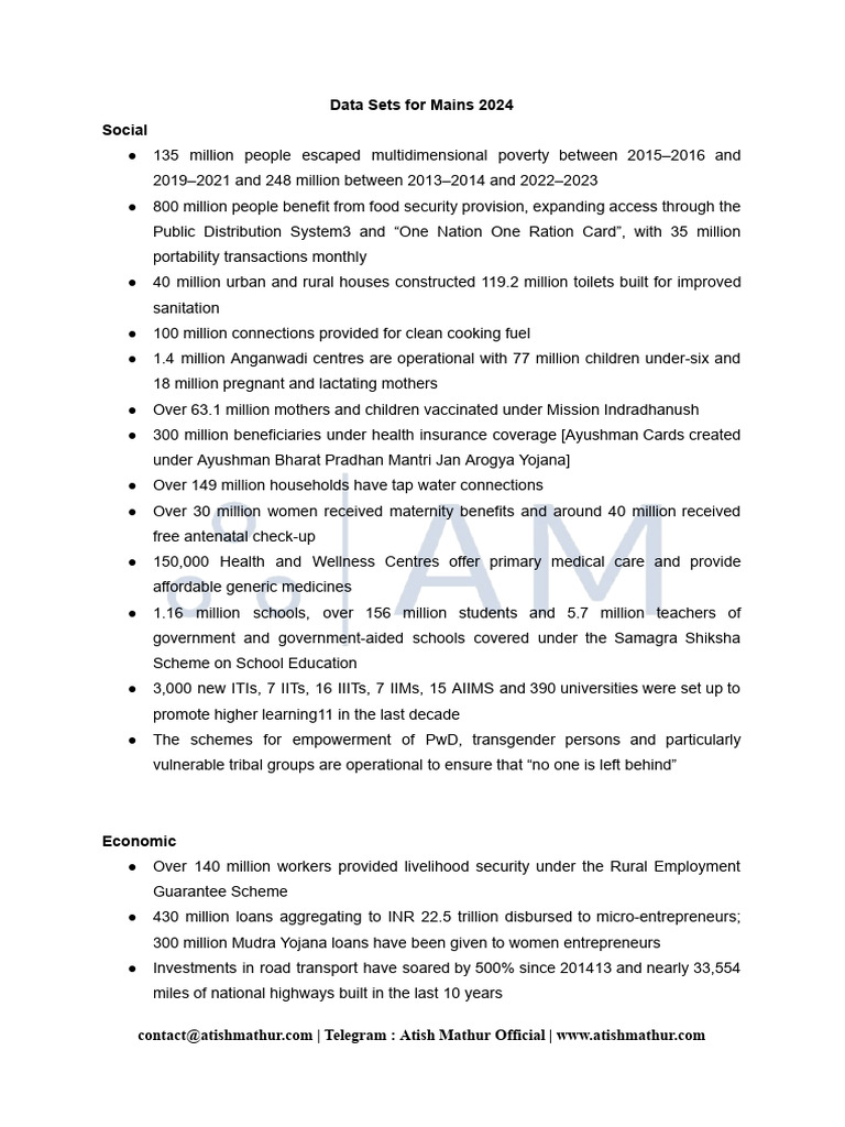 Data Sets - NITI | PDF