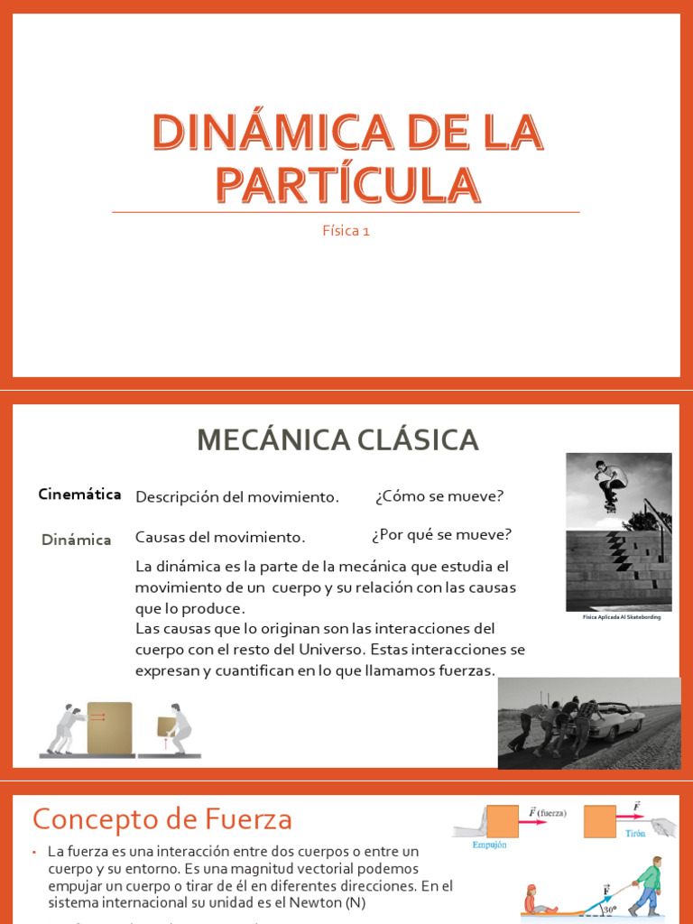 Dinamica de La Particula 2024 2C | PDF