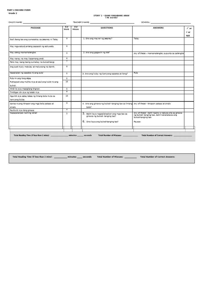 Tag.g2.Modified Crla - Teacher | PDF