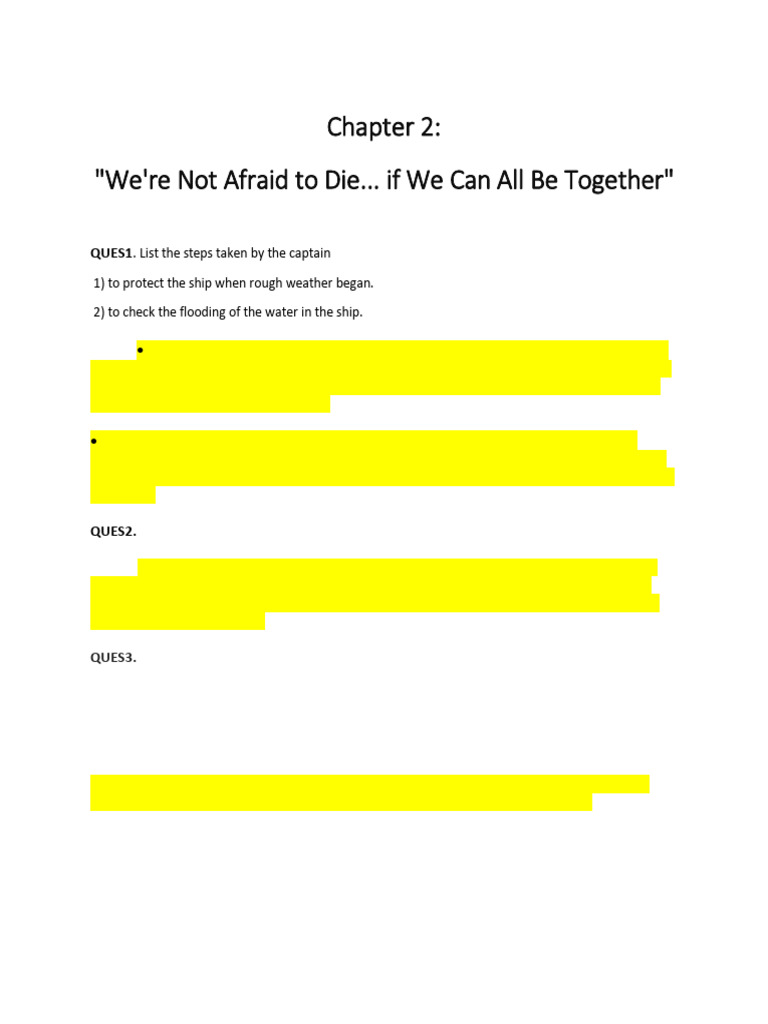 Class 11 English Chapter 2 | PDF