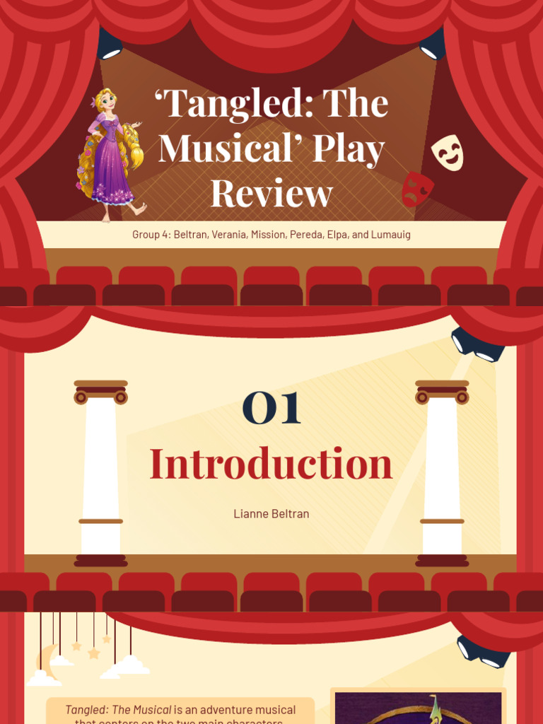 Tangled The Musical Play Review (Presentation) | PDF