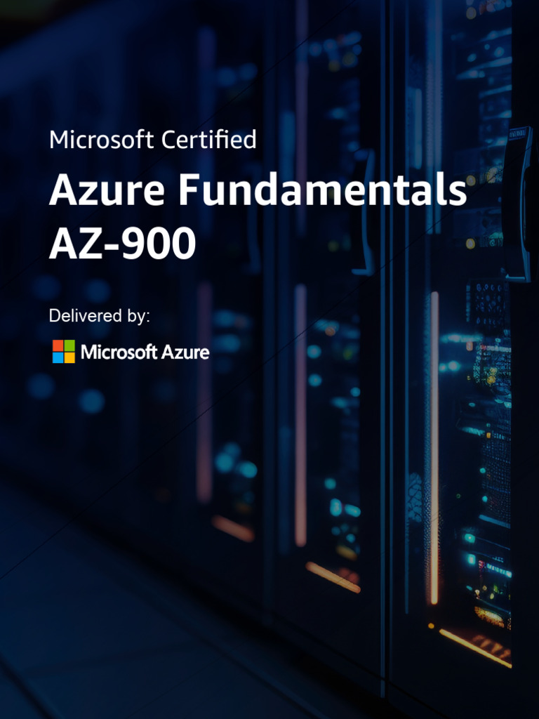 AZ 900 Microsoft Certified Azure Fundamentals | PDF