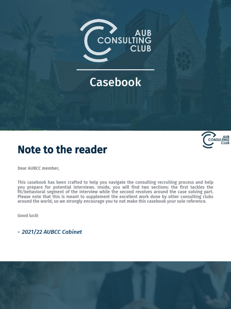 AUBCC Casebook | PDF