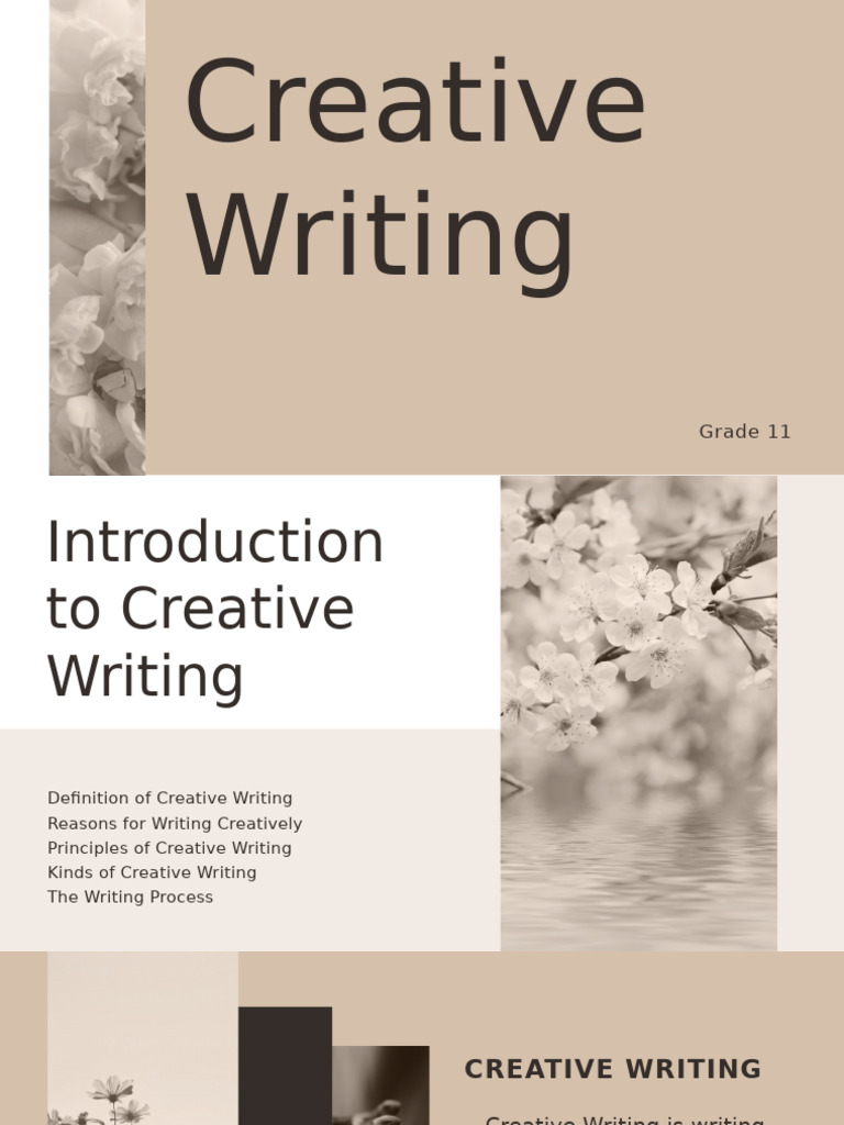 Introduction To Creative Writing | PDF | Senses | General Fiction