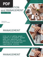 CHAPTER 1 Introduction To Management | PDF | Cognitive Science | Economies