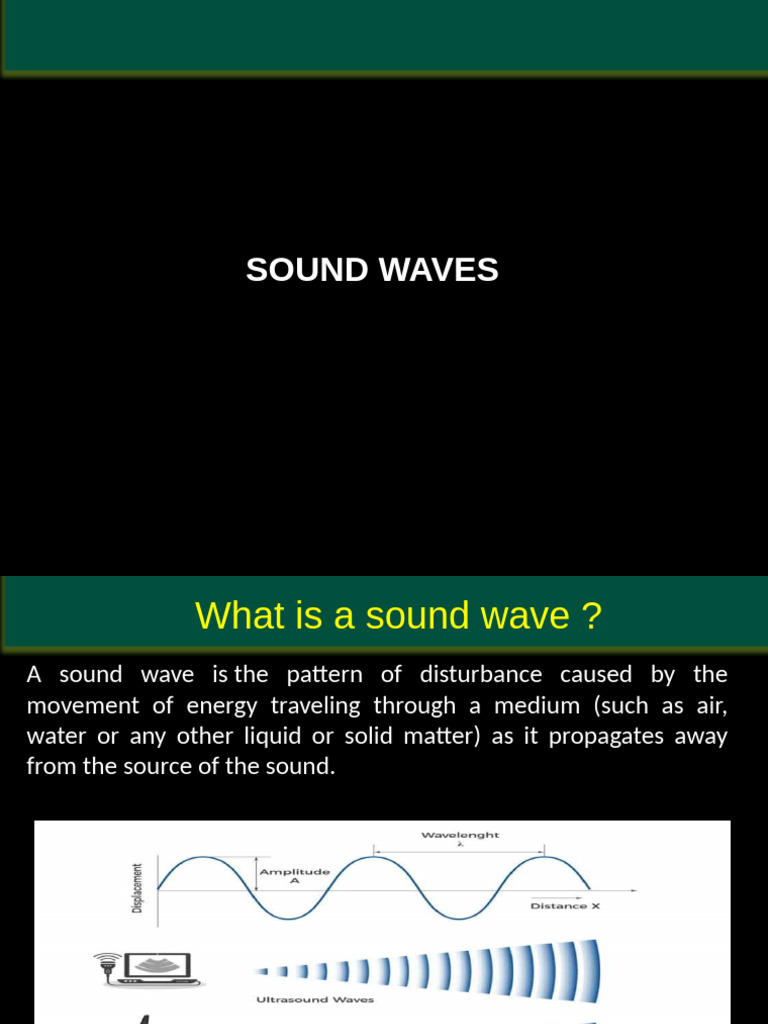 Sound Waves | PDF