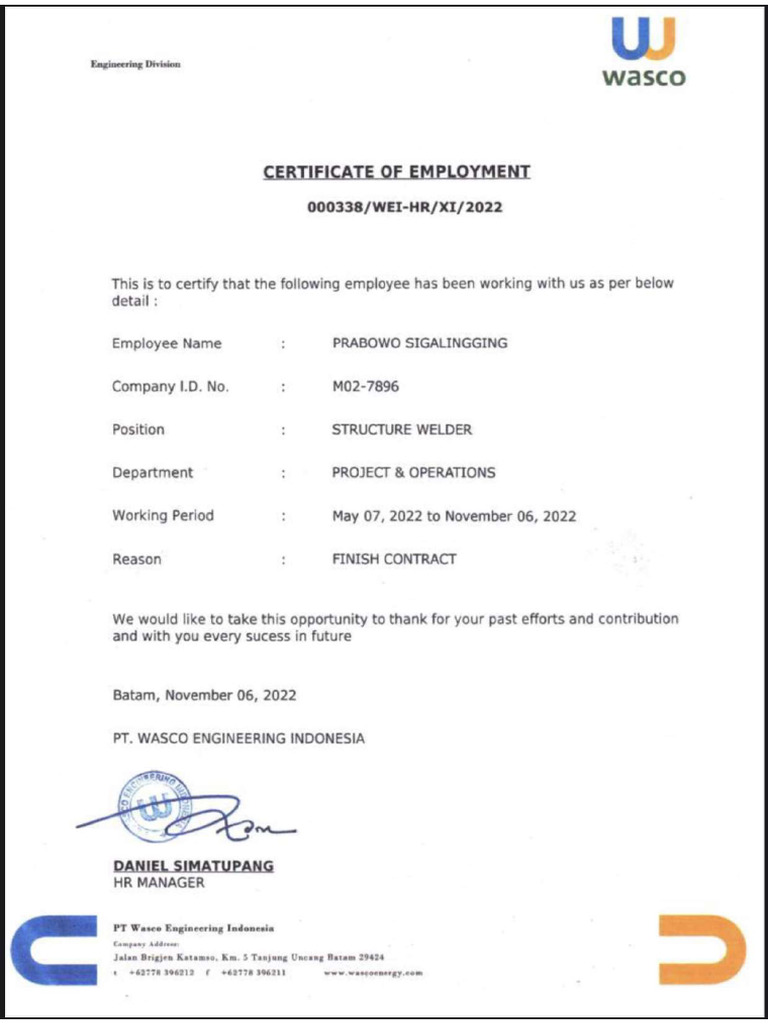 Prabowo Welder | PDF