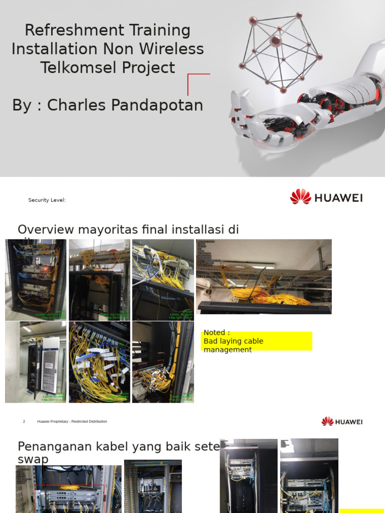 Panduan Installasi (Perkabelan Dan Label) Non Wireless | PDF Panduan Installasi (Perkabelan Dan Label) Non Wireless | PDF