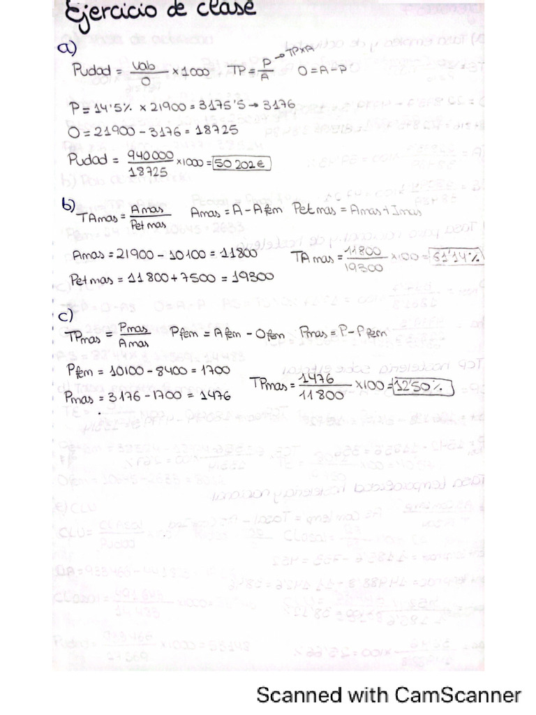 EJERCICIO DE CLASE TEMA 2 | PDF