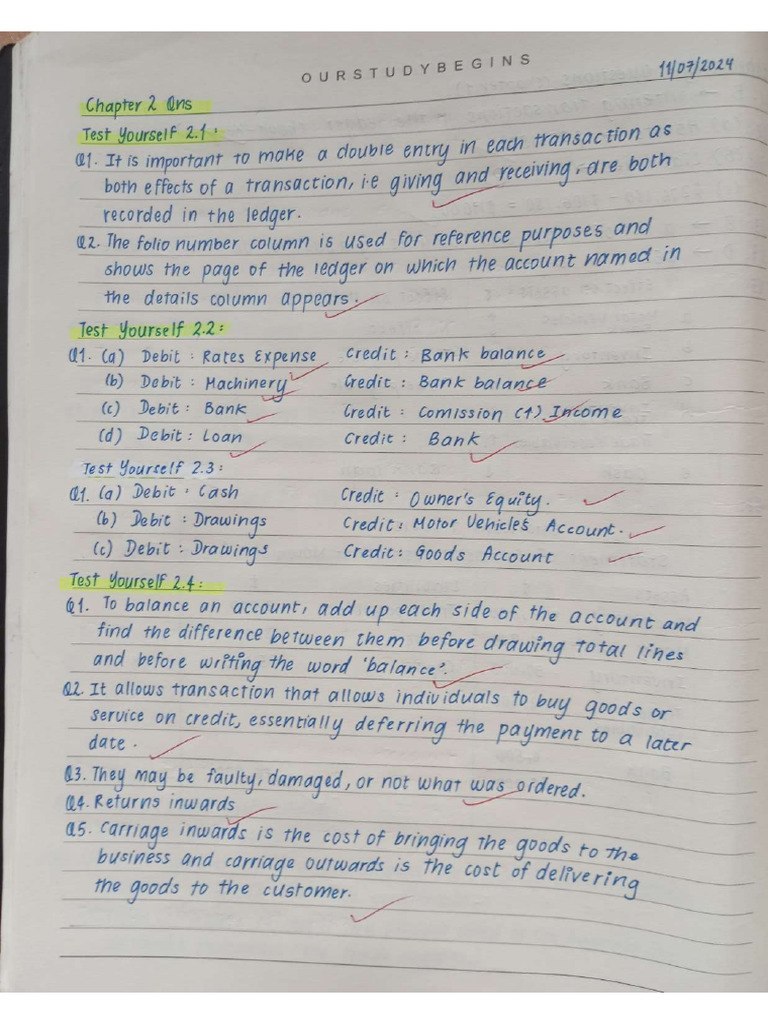 Chapter 2 - In-Text Qns | PDF