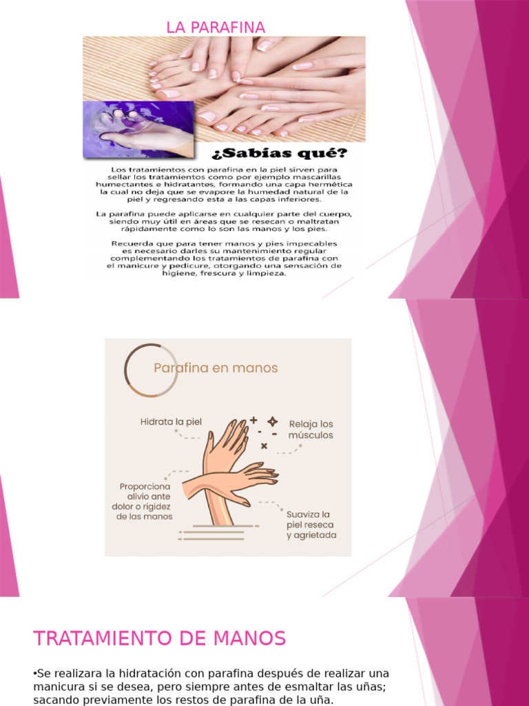 Protocolo Con Parafina Manos y Pies | PDF