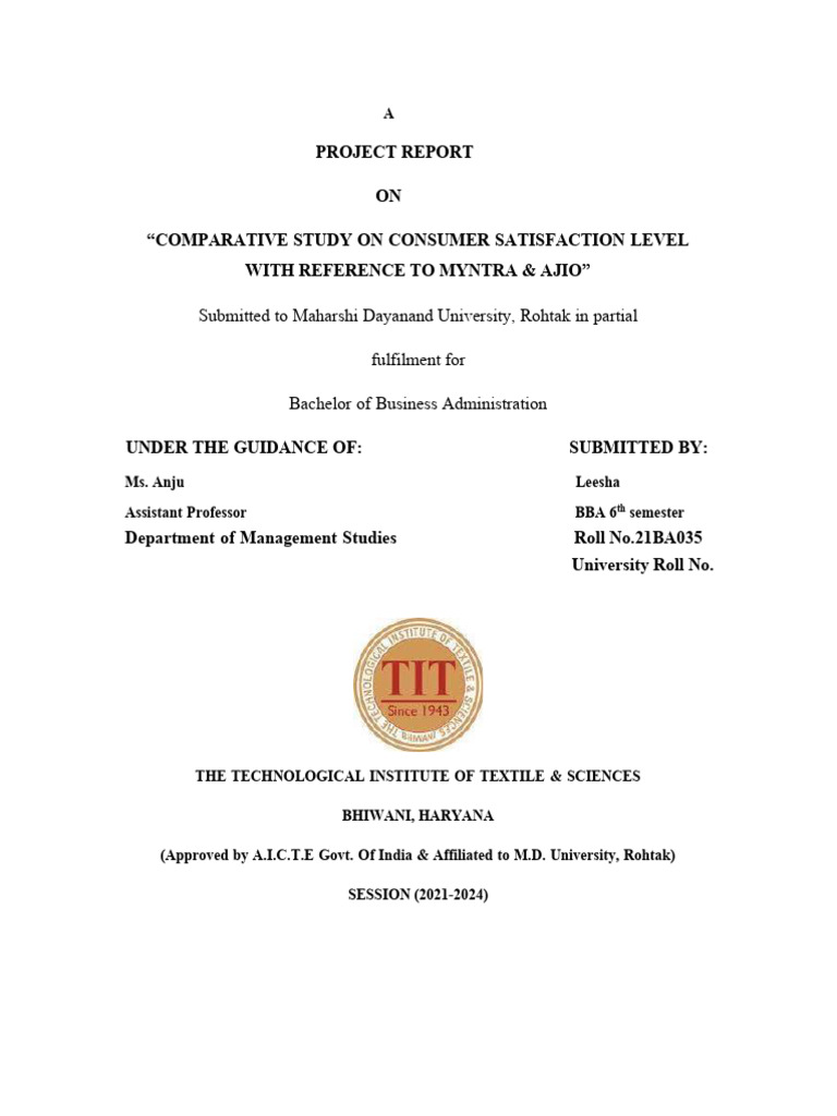 Leesha Baweja Project File | PDF