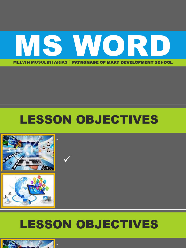 EmTech Lesson 3 | PDF
