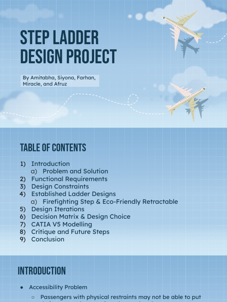 AER222 Design Project Presentation Final | PDF