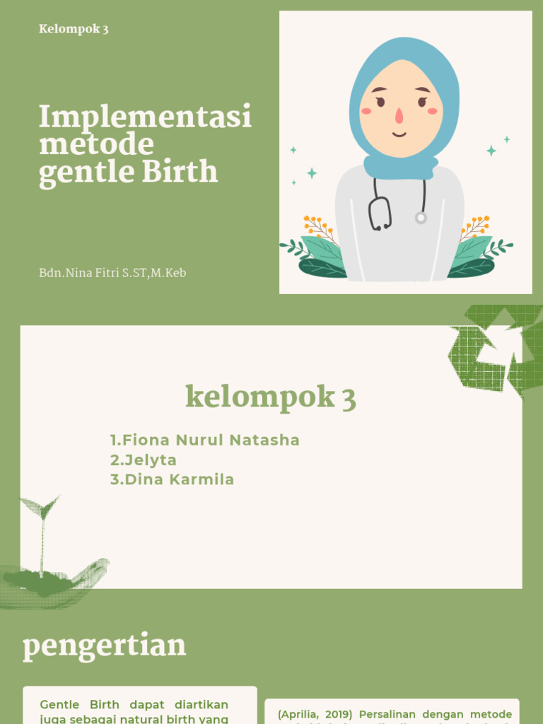 Kel 3 gentle birth askeb persalinan | PDF