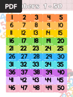 Tagalog Numbers 1-1000 in Words | PDF