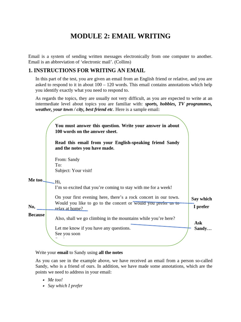 Writing Email | PDF