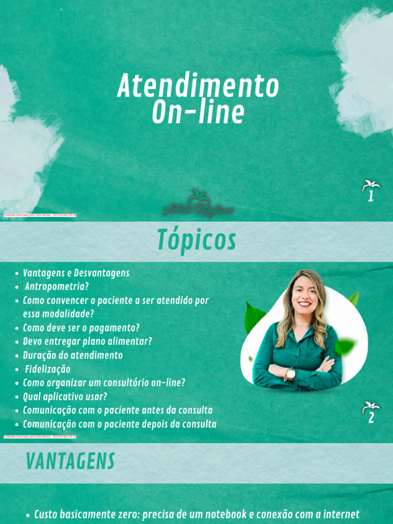 Aula3 AtendimentoOnline | PDF