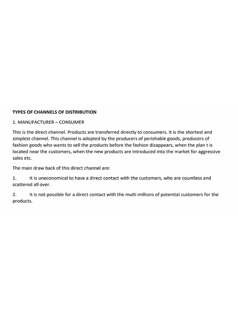 Types of Distribution | PDF