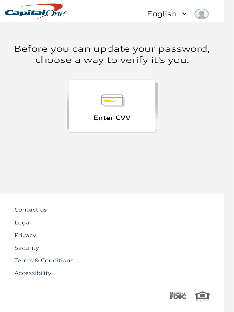 Capital One - Sign in Help | PDF