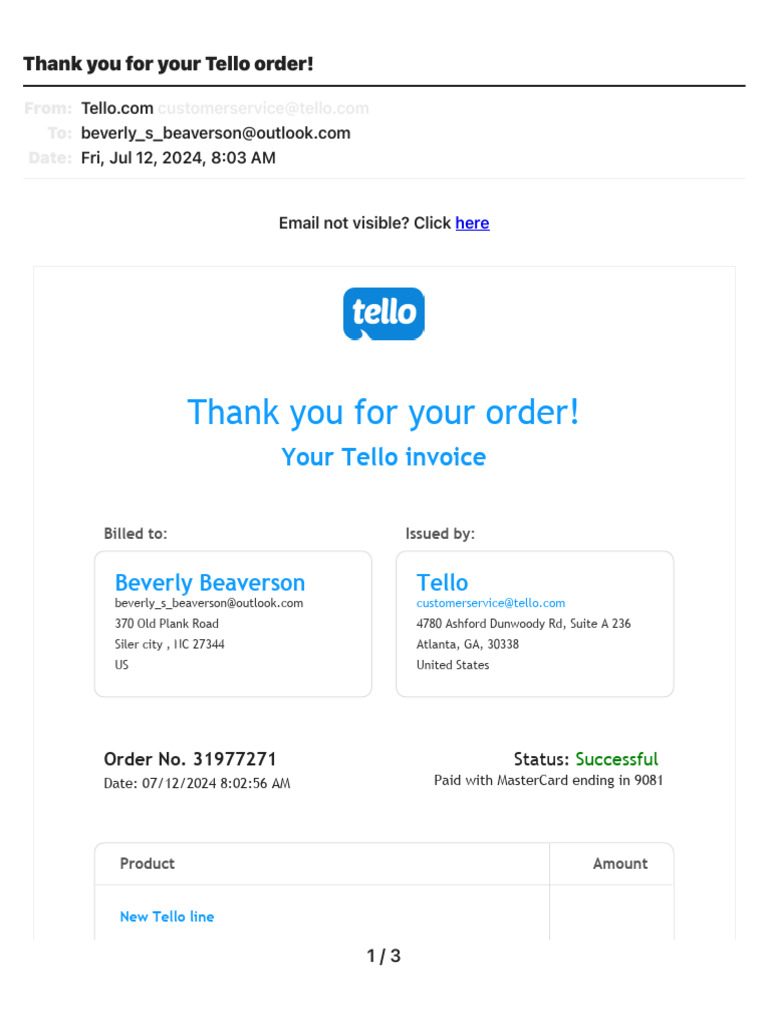 Tello | PDF