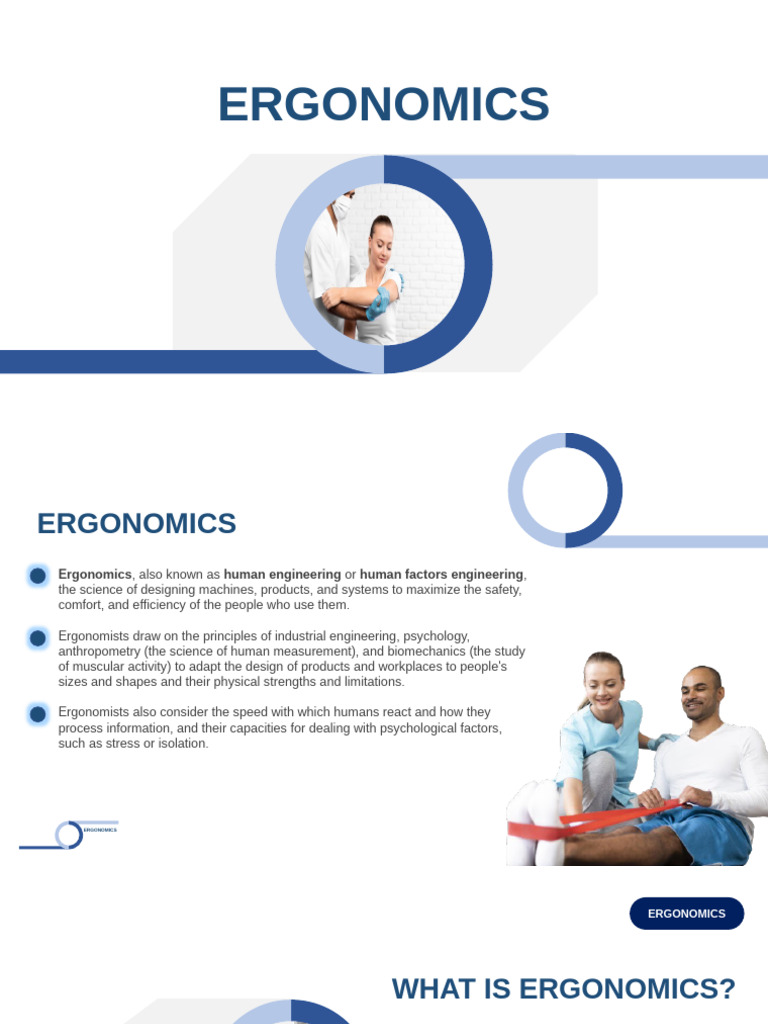 Ergonomics 1 | PDF