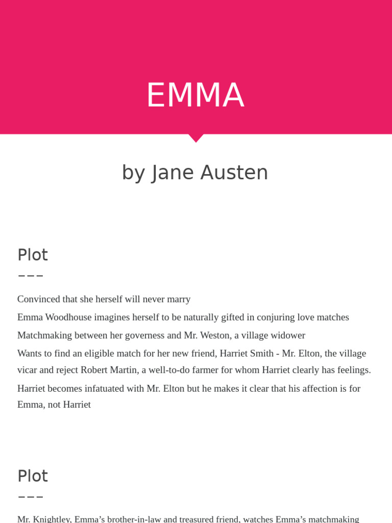 EMMA | PDF
