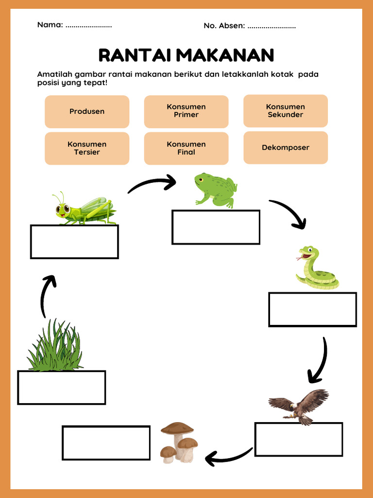 LKPD Rantai Makanan | PDF