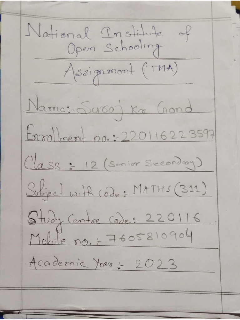 311 Mathematics | PDF