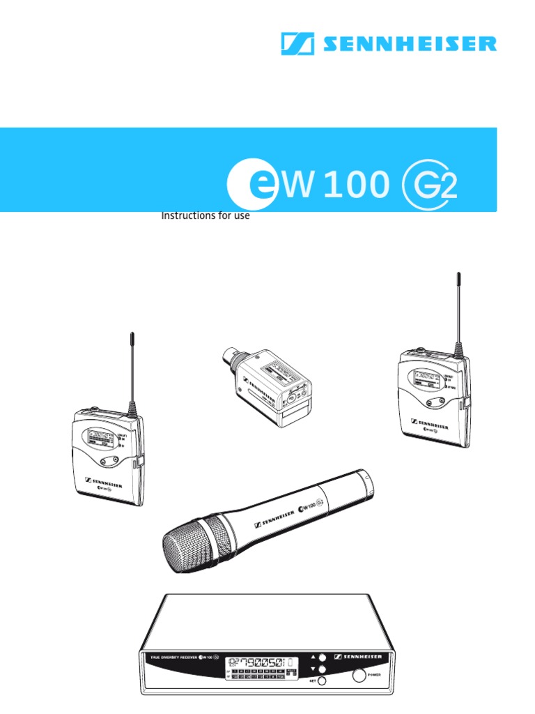 ew100ENGG2 Instructionsforuse | PDF
