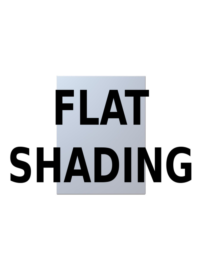 Flat Shading | PDF