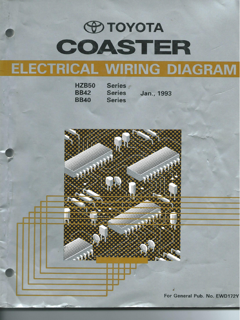 Coaster Electrical Wiring Book | PDF