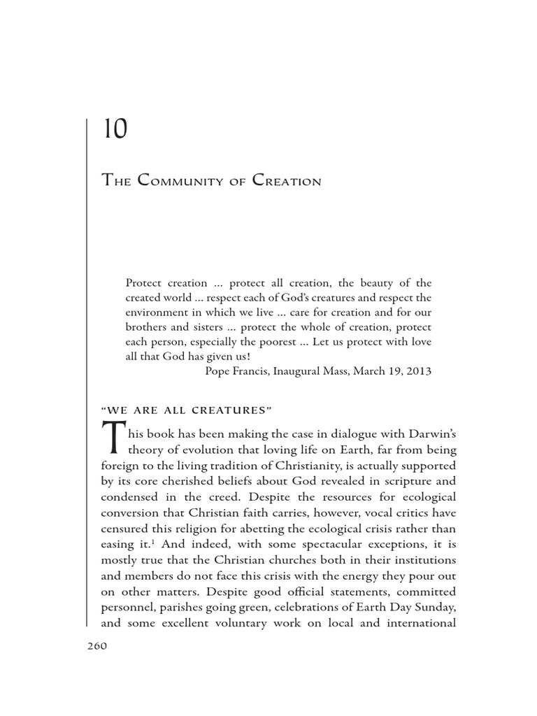 11 - Elizabeth Johnson - THE COMMUNITY OF CREATION | PDF