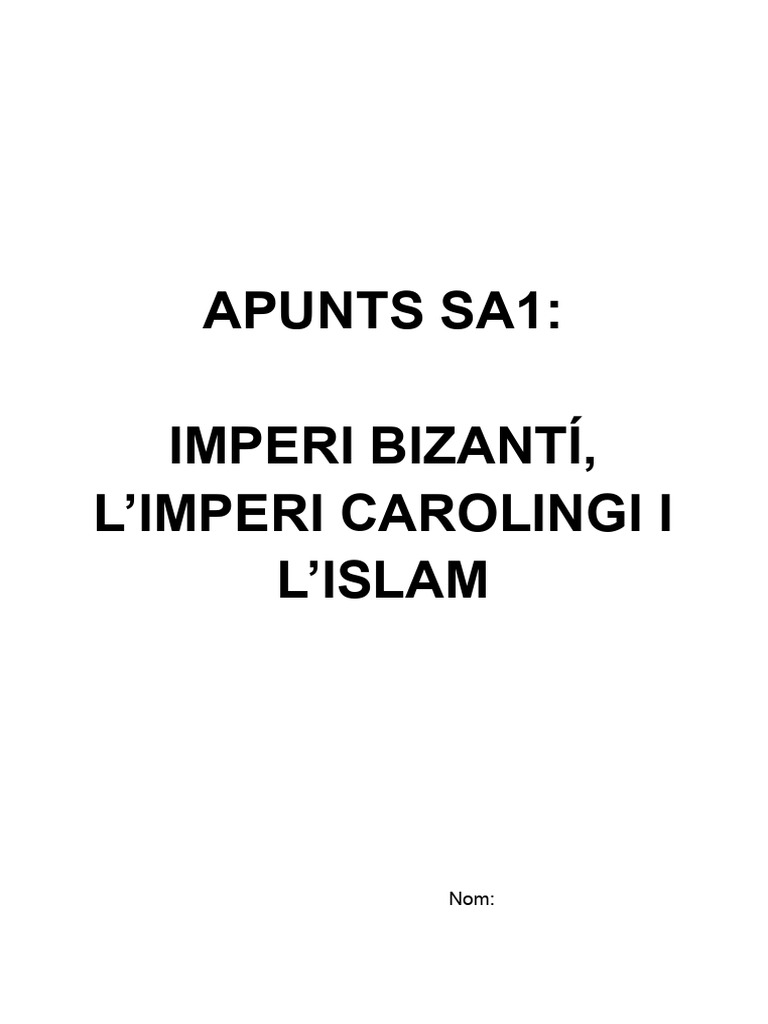 ApuntsDossier SA1 | PDF