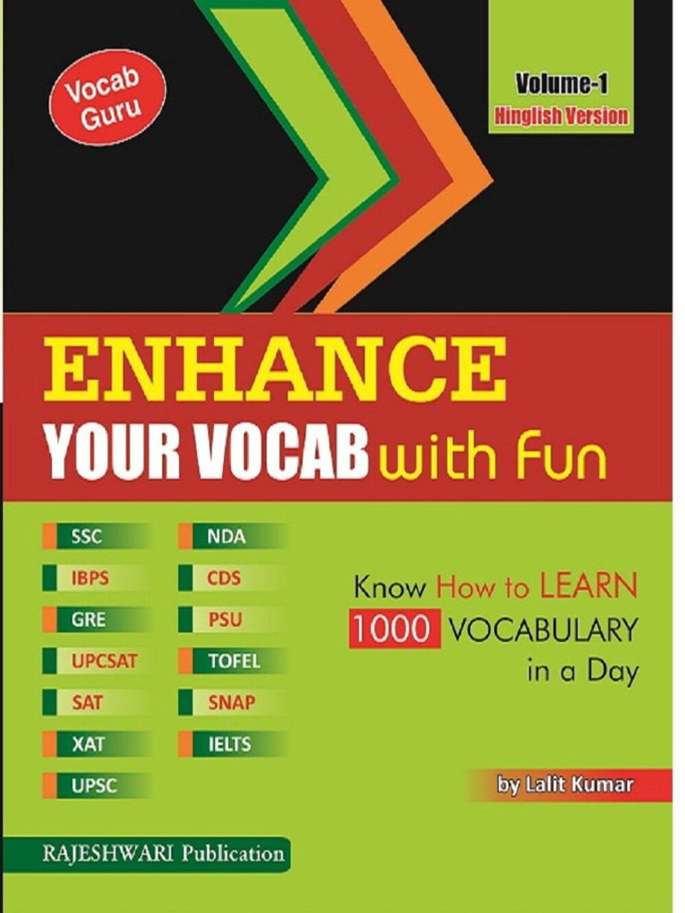 Enhance Your Vocab | PDF