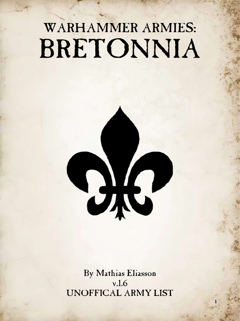 Warhammer - Bretonnia 1.6 | PDF