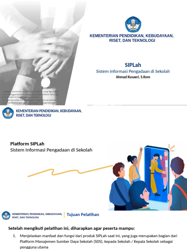 Paparan - Materi SIPLah | PDF