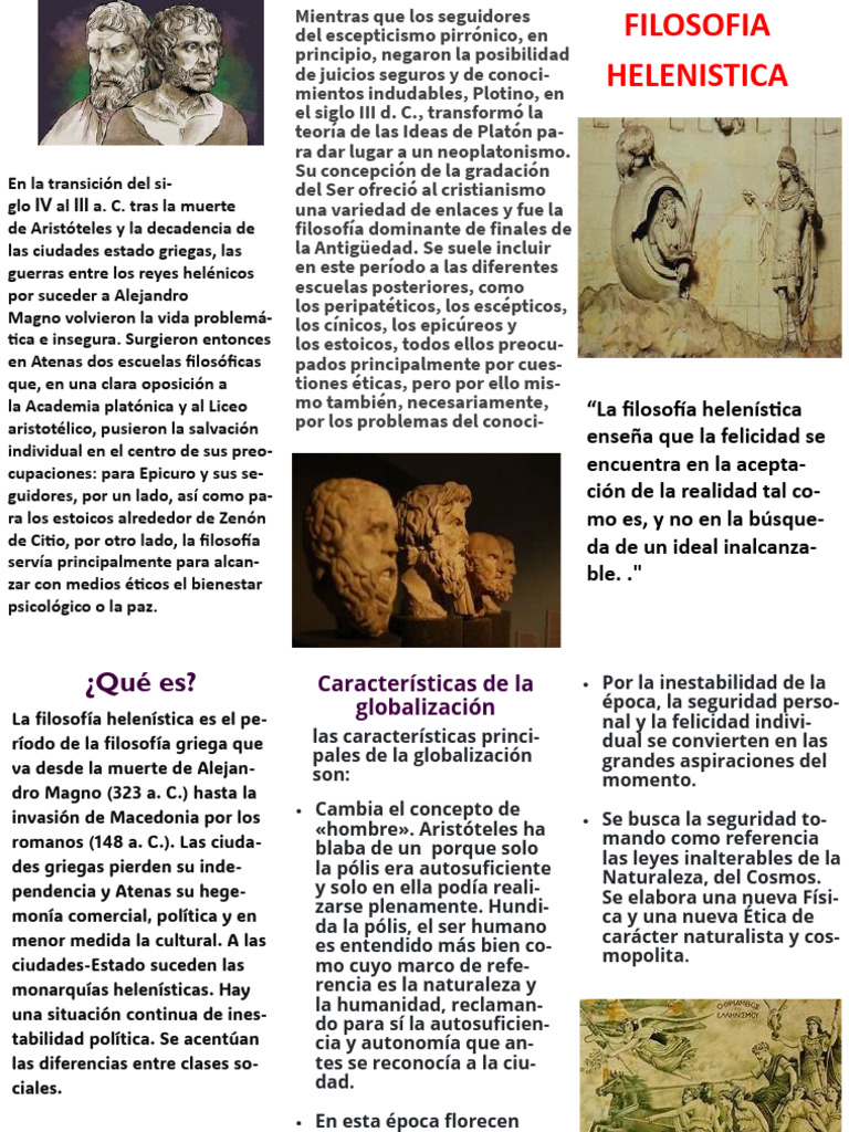 Filosofia Helenistica | PDF