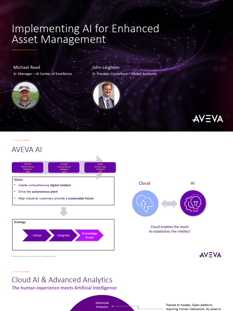 Aveva AI Presentation | PDF