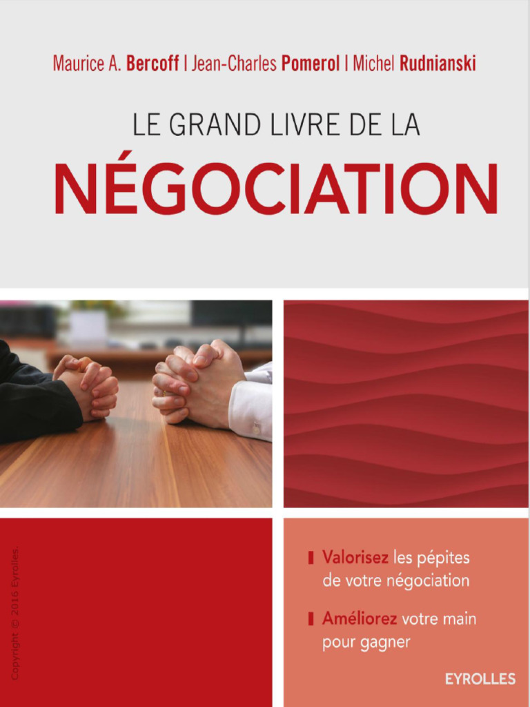 Le Grand Livre de La Negociation | PDF